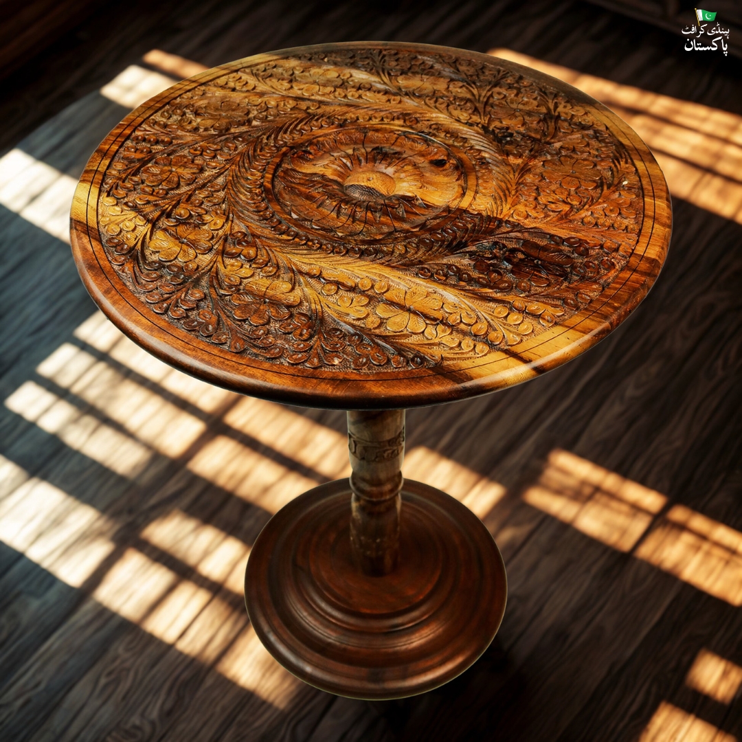 Coffee Table Carving by Handicraft Pakistan